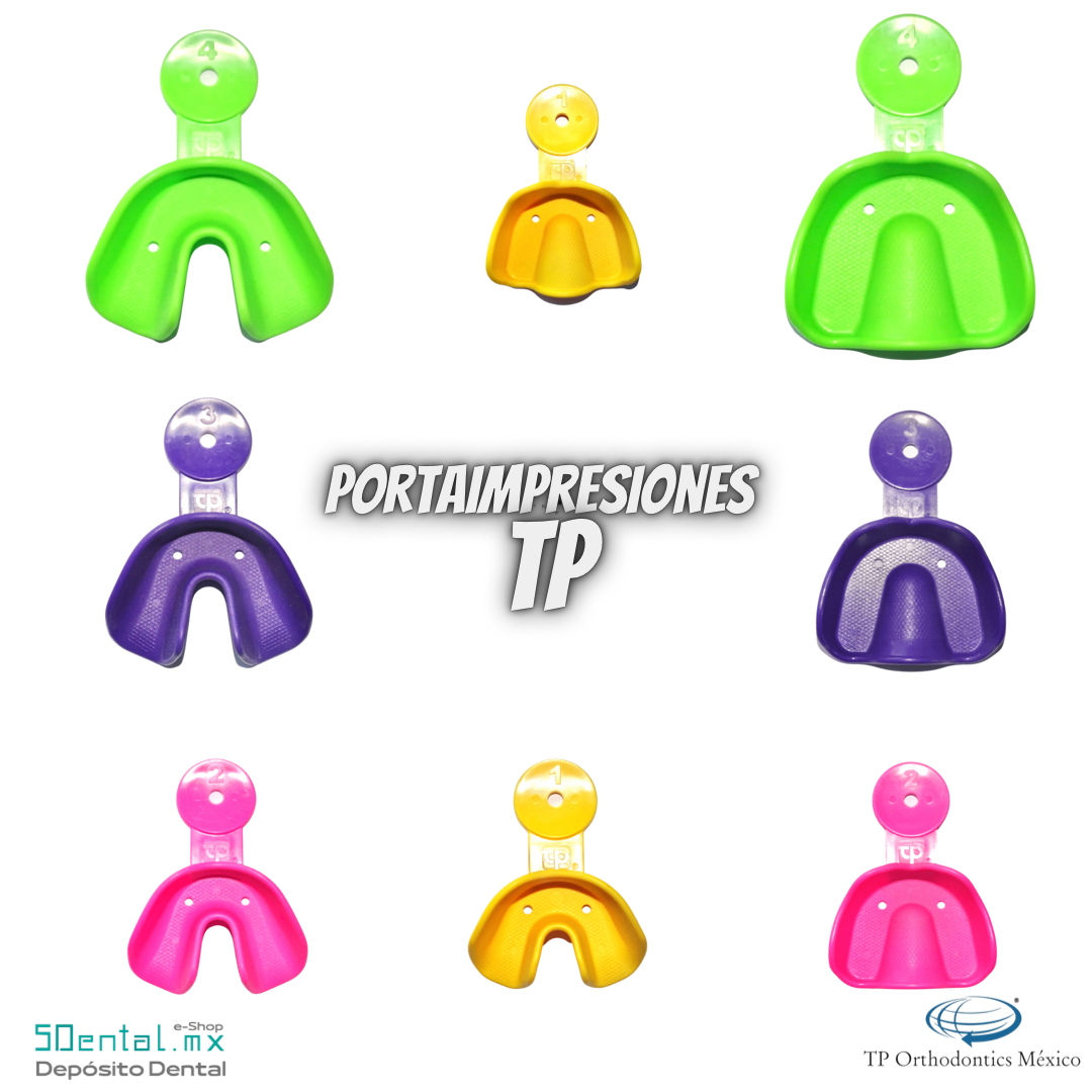Porta Impresiones Adulto 8PZ Juego Tp Orthodontics