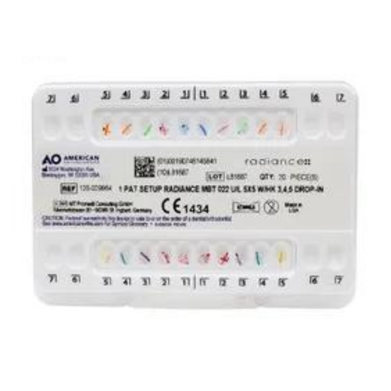 Brackets Zafiro Radiance American Orthodontics