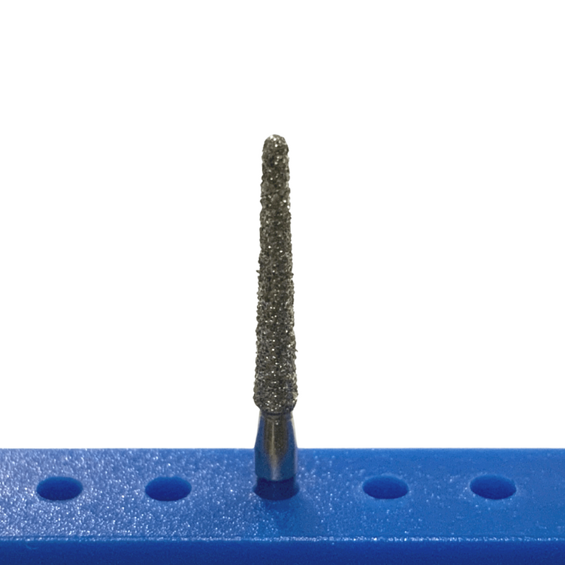 Fresa Diamante Troncocónica Redondeada Grano Medio TR-12 Pza DT