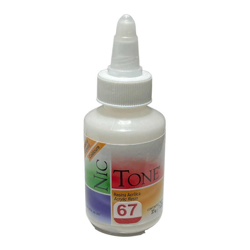 Nic Tone 35gr Rapido Acrílico Polvo (Polimero Autocurable)