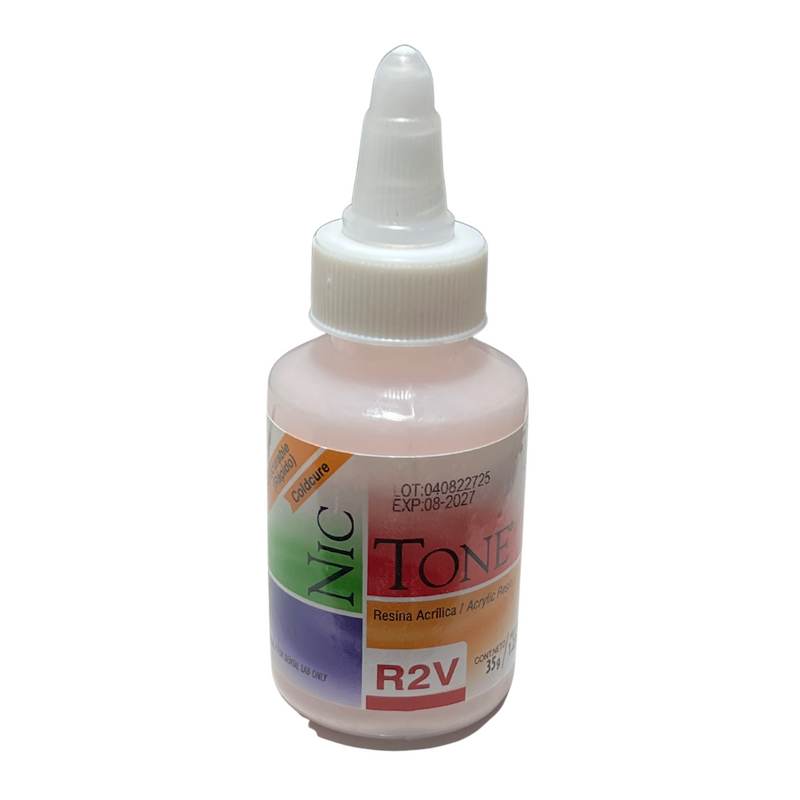 Nic Tone 35gr Rapido Acrílico Polvo (Polimero Autocurable)