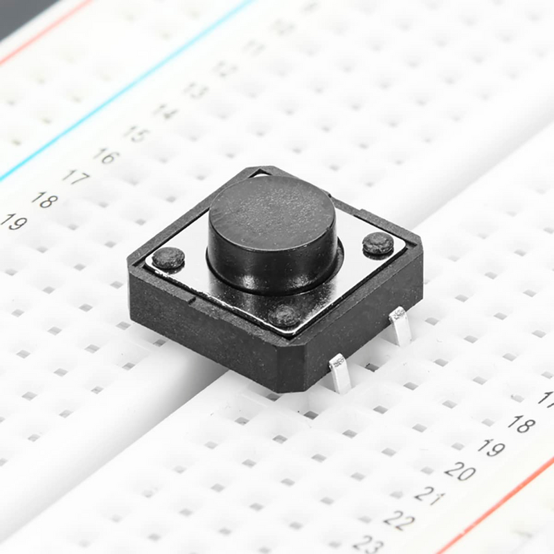 Push Button Cuadrado True Hole