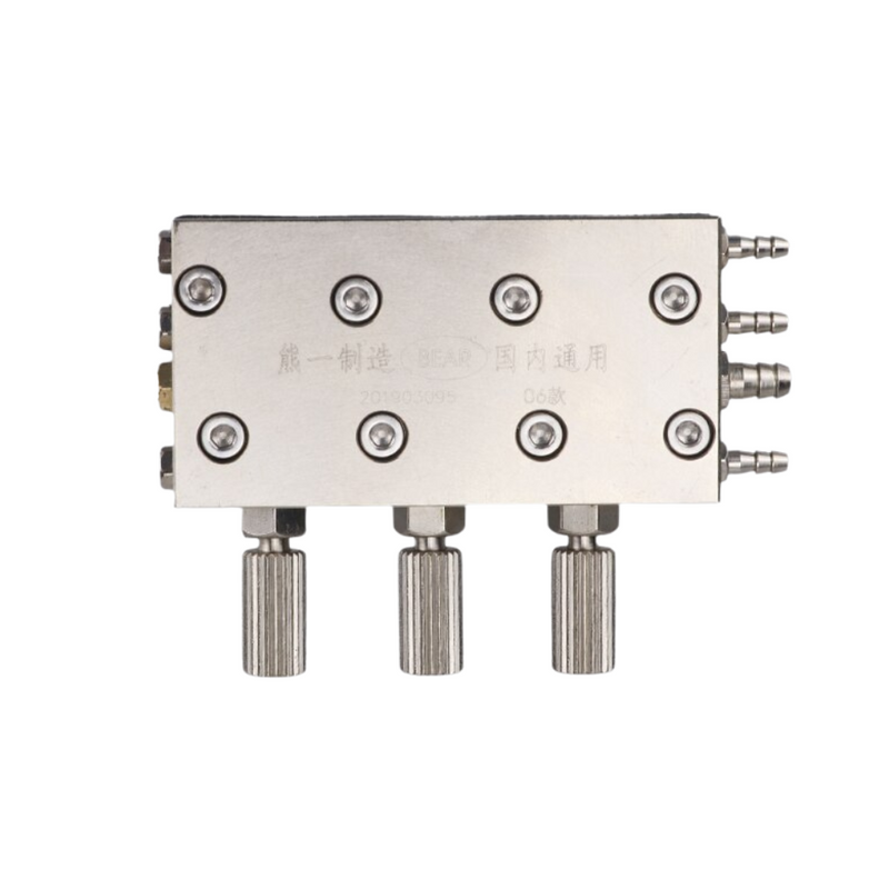 Bloque 3 Vías Neumatico